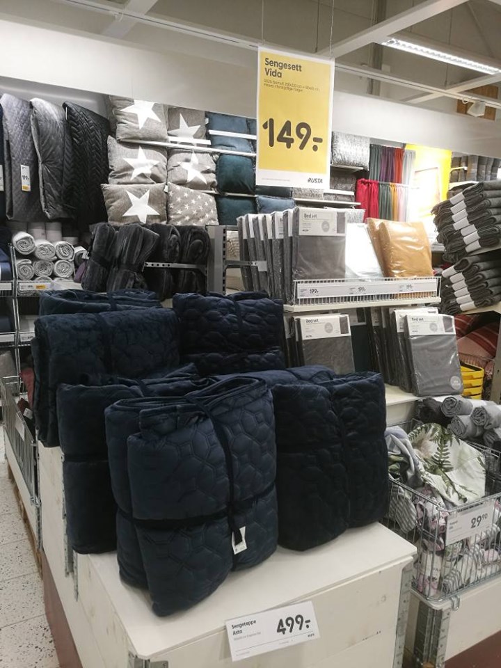 Rusta - Bilder fra butikk